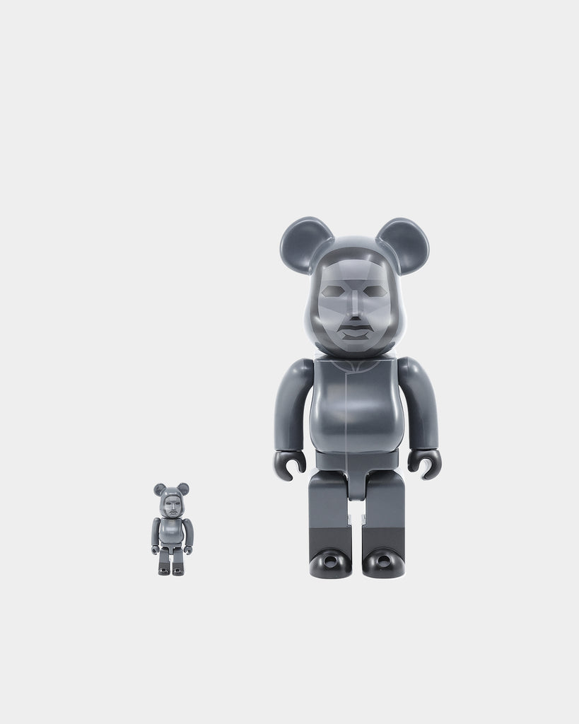 Medicom Toy Be@rbrick X Squid Games Frontman 100% & 400% Figure Set Mu ...
