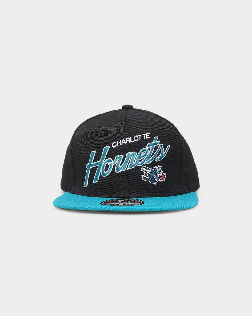 Mitchell & Ness Charlotte Hornets 'Team Script 2.0 Hardwood Classics ...