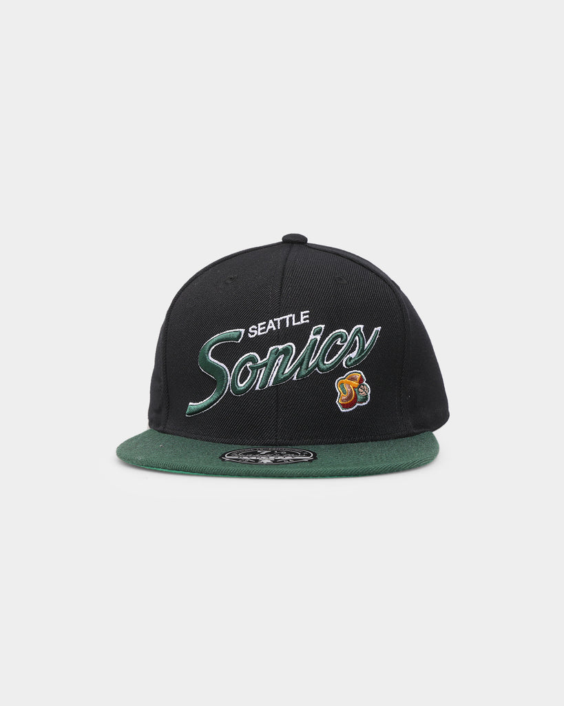Mitchell & Ness Seattle Supersonics 'Team Script 2.0 Hardwood Classics ...