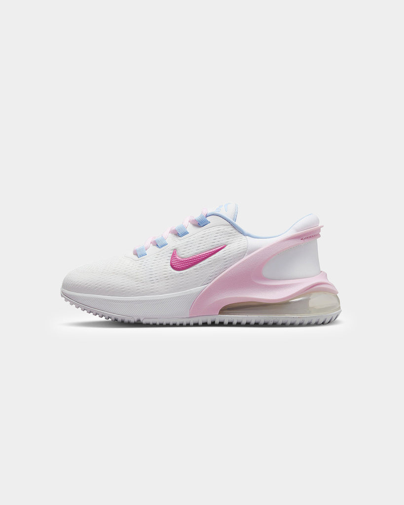 Nike Kids' Air Max 270 GO (GS) Summit White/Cosmic Fuschia-Cobalt Blis ...
