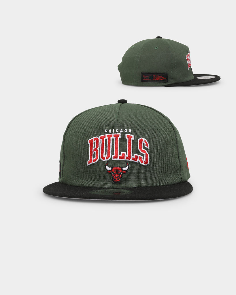 New Era Chicago Bulls 'Stencil Script' Golfer Snapback Cilantro Green ...